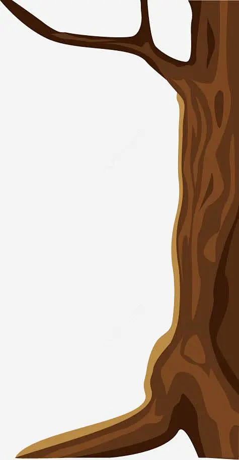 卡通树干ai免抠素材_新图网 https://ixintu.com 大树 树干 树枝-花瓣网