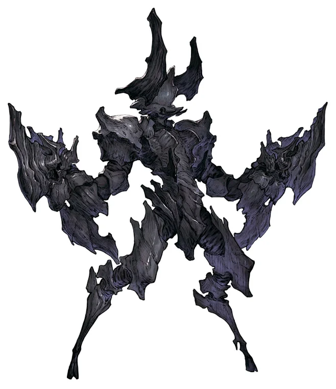 Levania, Abstract Monster Art from NieR Reincarnation-花瓣网