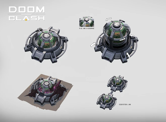 DOOM CLASH Project-花瓣网