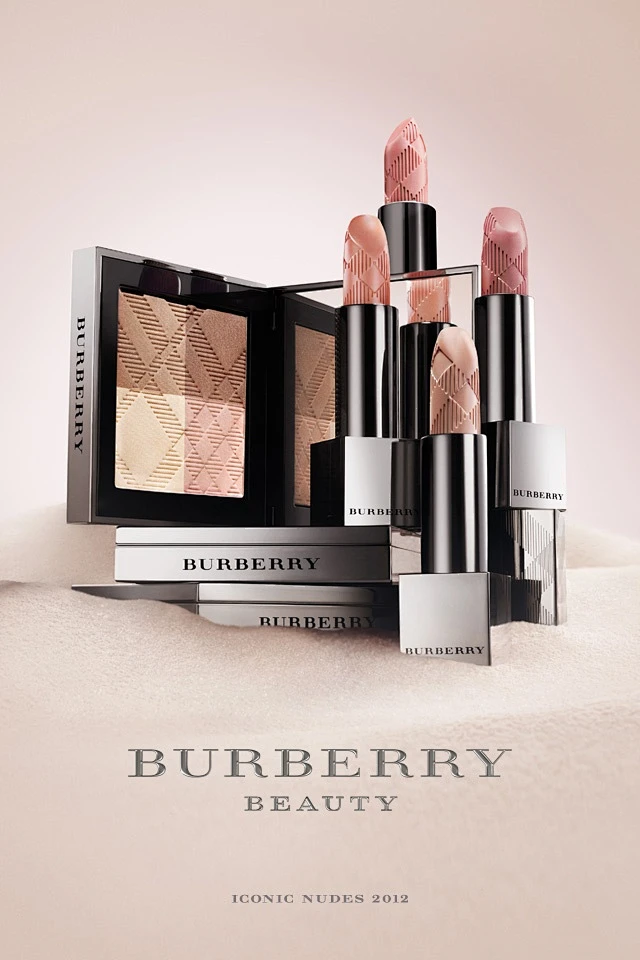 The Burberry Beauty Iconic Nudes collection-花瓣网