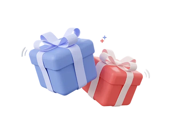 Gift Box 3D Icon