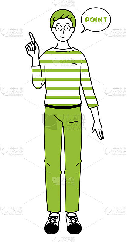 一个传达观点的人。