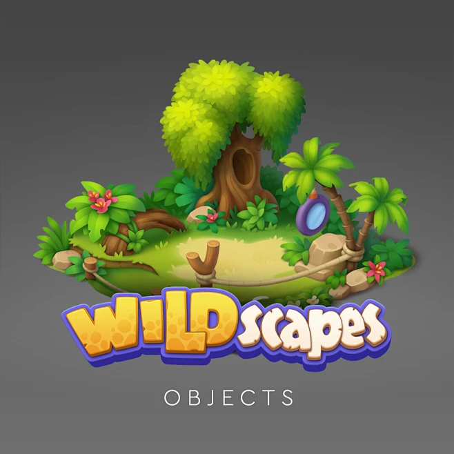 Game objects, Playrix Games : Game objects by Playrix Games on ArtStation.-花瓣网