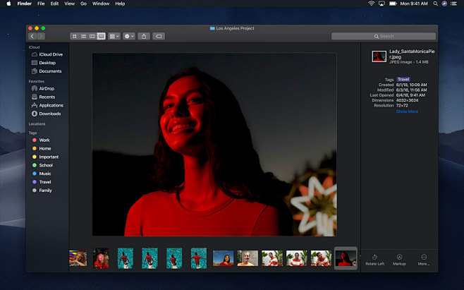macOS-Mojave-Finder-Quick-ACtions