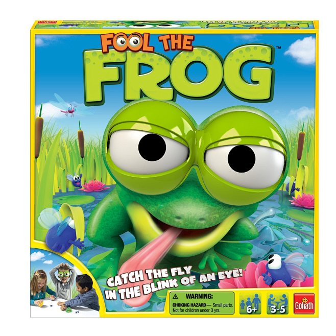 Amazon.com: Fool The Frog Put on The Frog Goggles & Try to Catch The ...