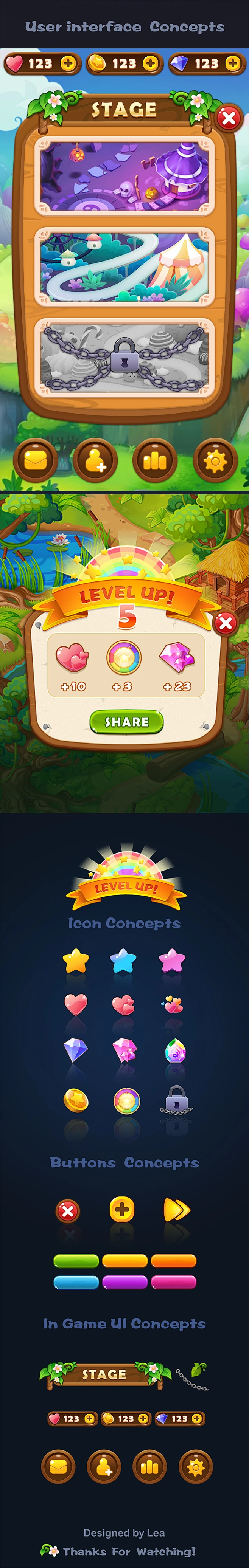 Game UI Design : Game UI Design-花瓣网