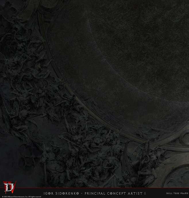 Diablo IV Skill Tree Frames-花瓣网