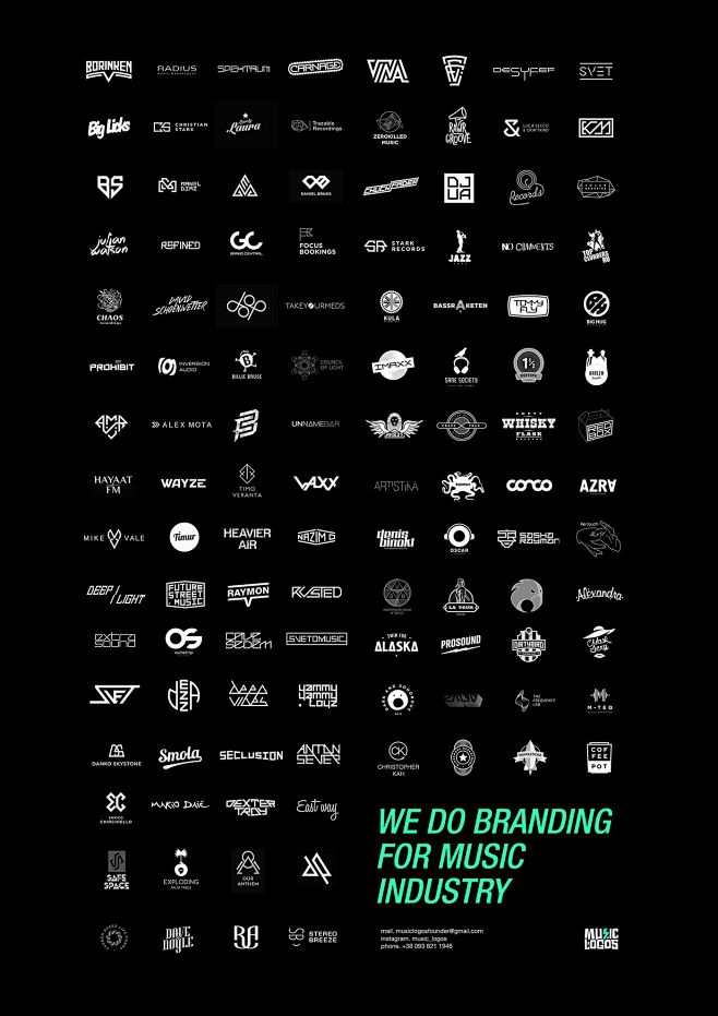 Music logos. Volume 3