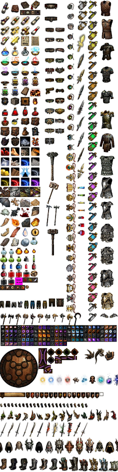 【道具】欧美装备ICON-花瓣网|陪你做生活的设计师 | ItemIcon