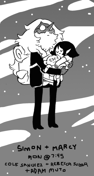 rebeccasugar: All New Adventure Time, Simon and Marcy, tomorrow night ...