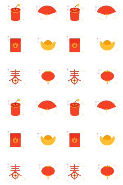 【米图网-52mitu.com】春节 红包 爆竹cc春节元素-花瓣网