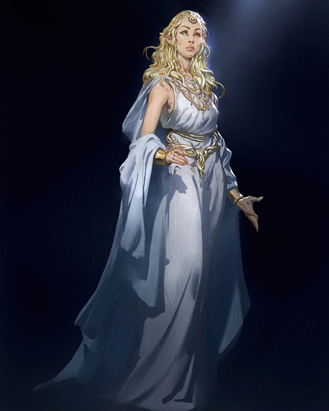 Galadriel, Even Amundsen : The White Lady of Caras Galadhon, Warden of ...