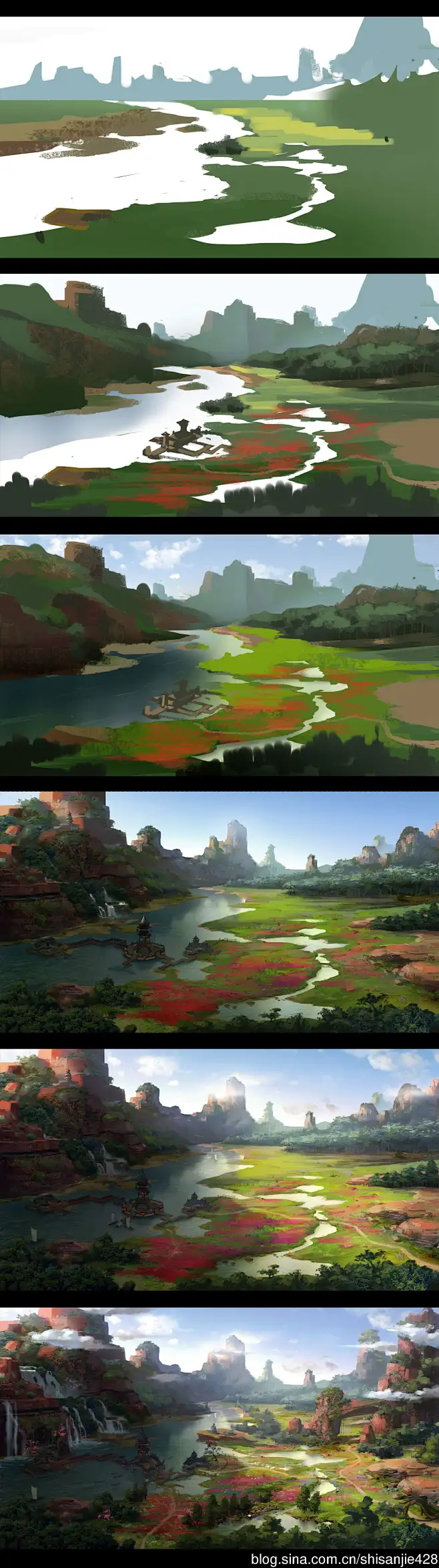 中国风写实场景气氛图来自cgbook.cn (1235)-花瓣网