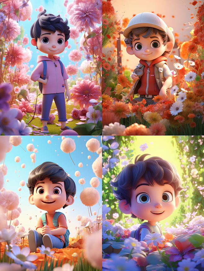 ivan_1983_super_cute_boy_IP_by_pop_mart_Disney_style_Pixar_styl ...