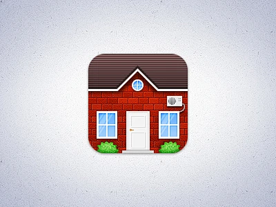 Dribbble - House iOS Icon by Umar Irshad-花瓣网
