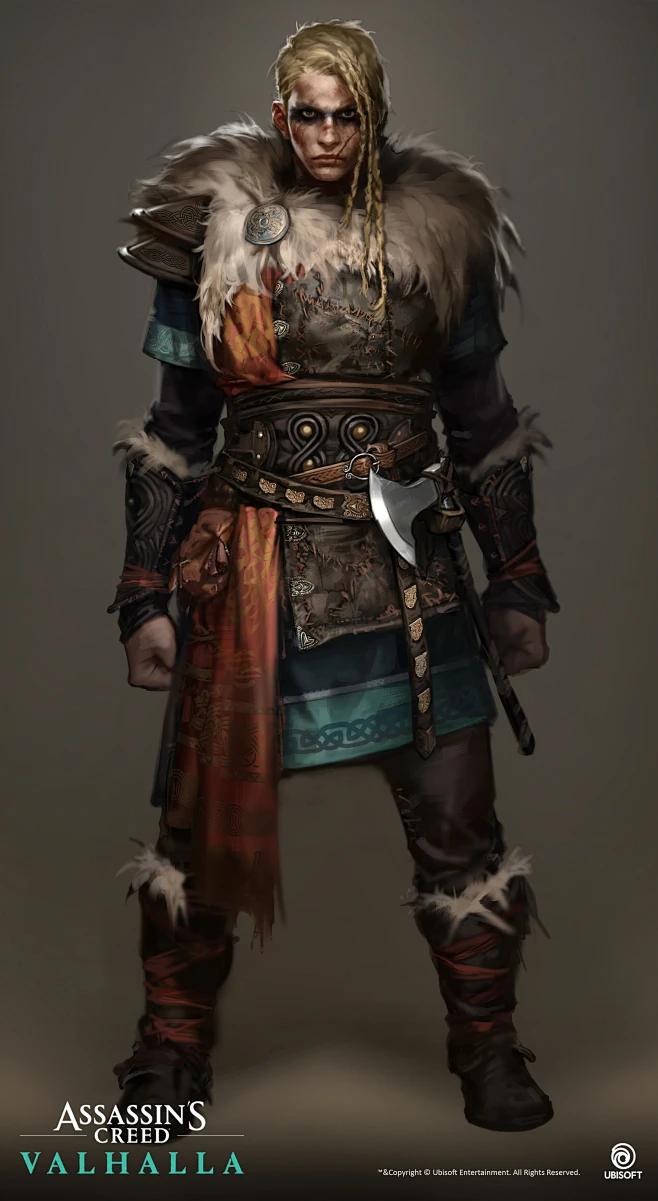 Assassin's Creed Valhalla - Eivor Main outfit, Yelim Kim : Assassin's ...