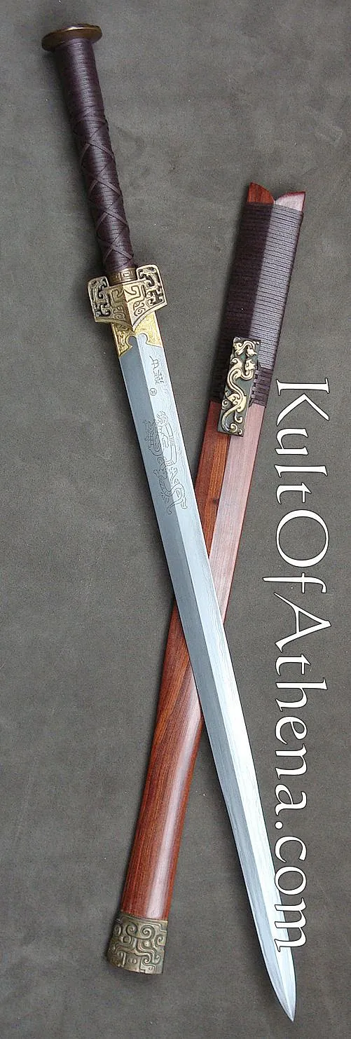 Chinese Han Dynasty Sword replica from Kult of Athena.: -花瓣网