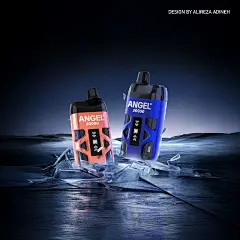 blender Vape e-liquid 3D Render-花瓣网