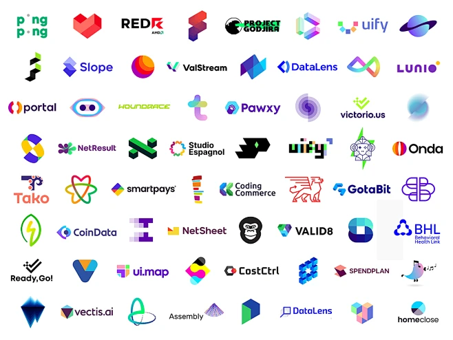 2022 - 2023 logo design portfolio a l e x t a s s l o g o d s g n abstract b c f h i j k m p q r ...