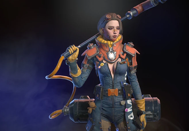 engineer, Jiyoung Ok : Original Concept Art: https://www.artstation.com ...