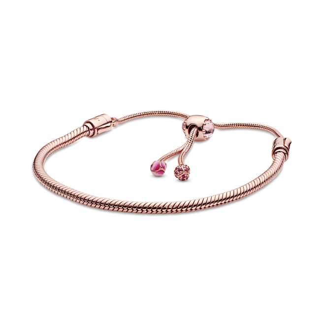 漫漫桃花系列Pandora Rose手链绳-花瓣网