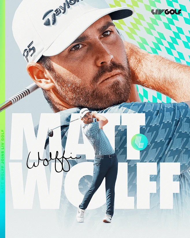 athletics design dustin johnson golf graphic design PGA PGA Tour Phil ...