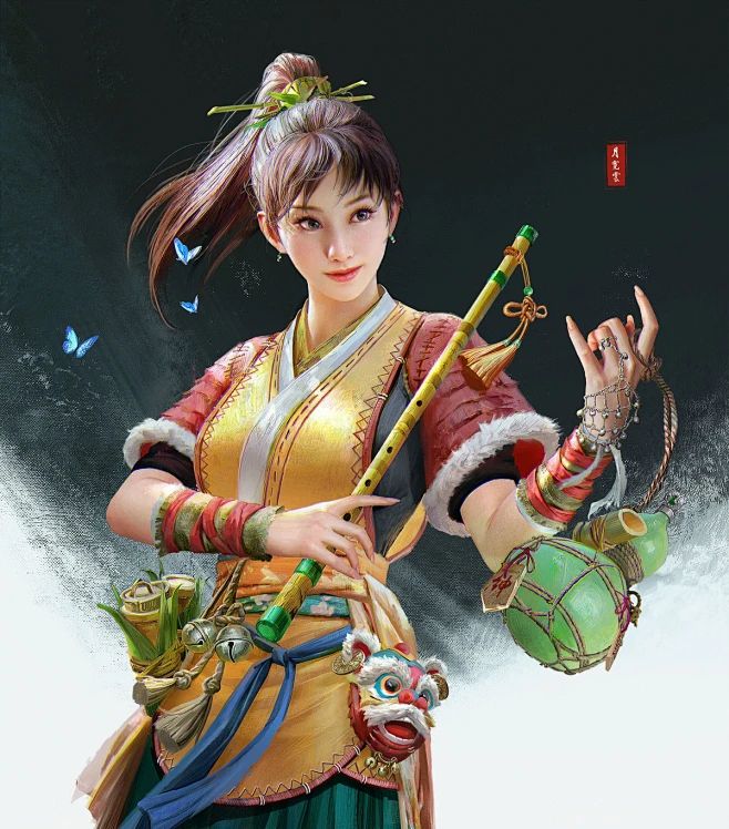 工作图_ST_Brush__插画师作品_涂鸦王国gracg.com-花瓣网