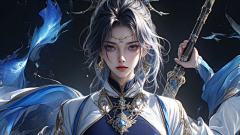 【AI】国风·欧美玄幻-花瓣网|陪你做生活的设计师 | 3D色系女孩(竖)-hzj(4)