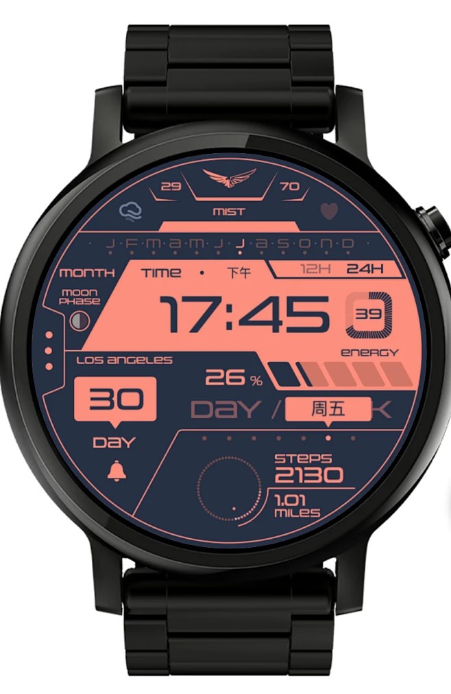 SLATE SOFT + • Facer: the world's largest watch face platform-花瓣网