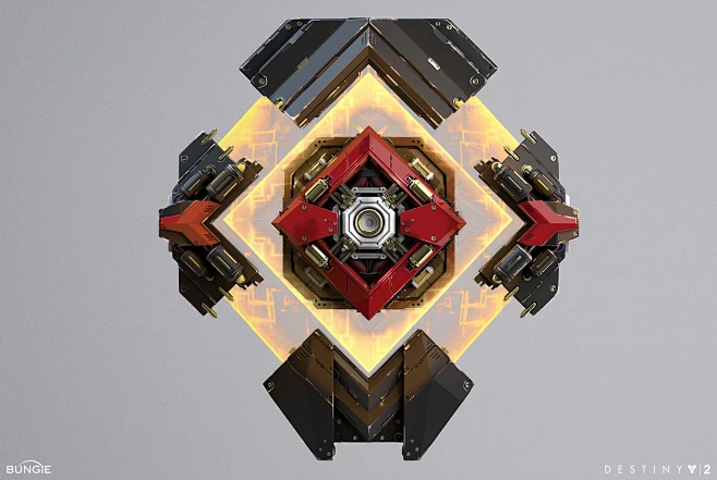ArtStation - Destiny 2 Phalanx Shield, Roderick Weise-花瓣网