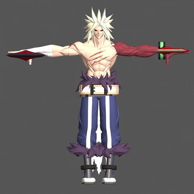 DNF鬼剑-独立角色模型-微元素 - Element3ds.com!-花瓣网