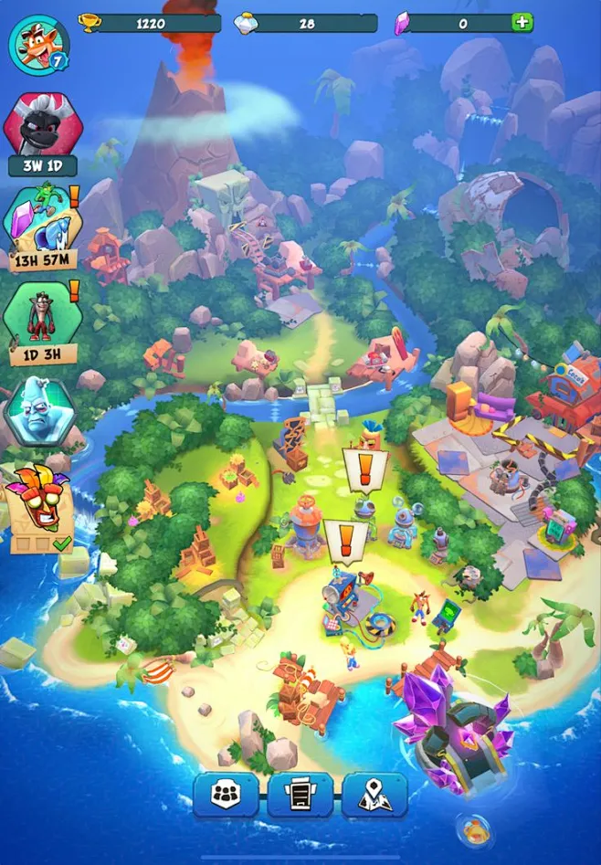 My game Crash bandicoot-花瓣网