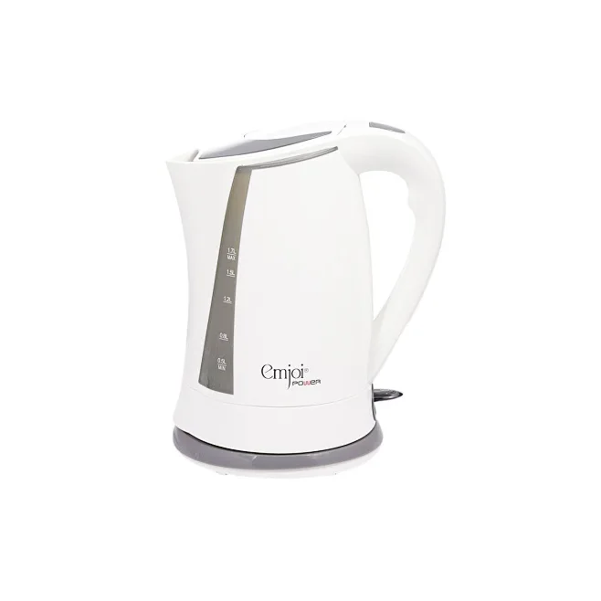 Emjoi Power Cordless Plastic Kettle, White UEK-316 : Emjoi Power ...