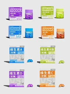 Vsugar | 维生素软糖包装设计-古田路9号-品牌创意/版权保护平台-花瓣网