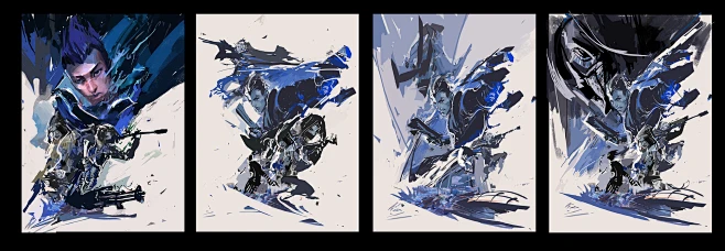 Valorant character illustration. Chamber, Suke ∷ : Chamber key art ...