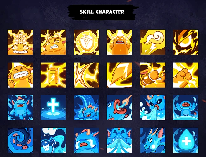 2D art animation blockchain cartoon Character design game design ...