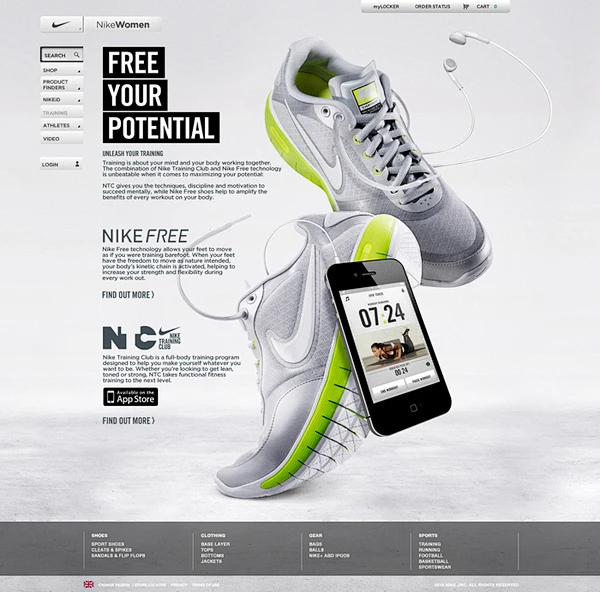 Nike Free + NTC on Behance-花瓣网