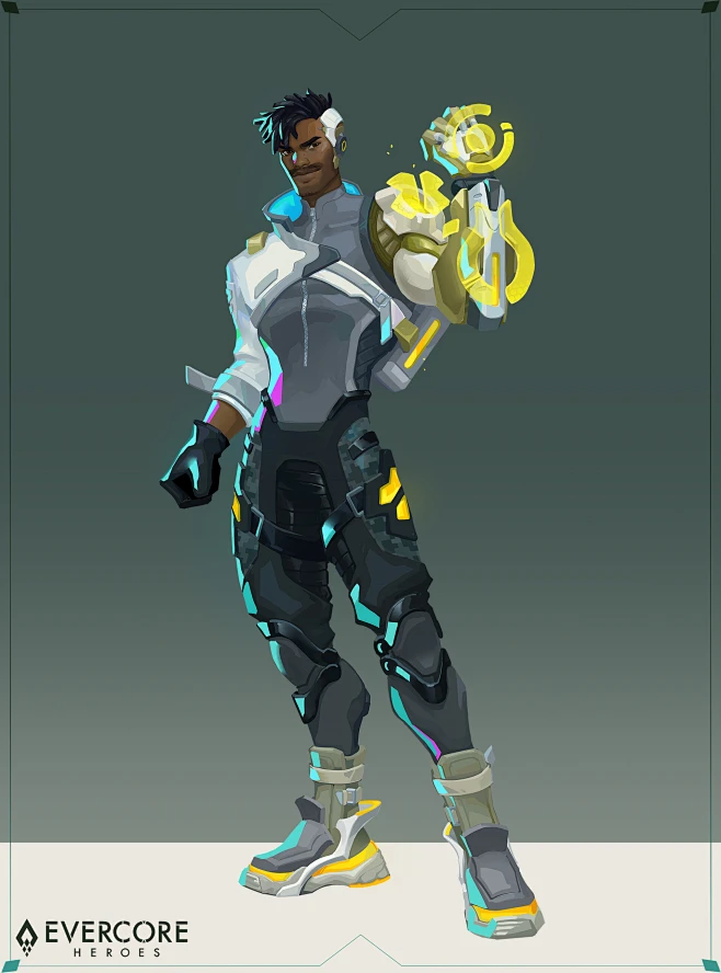 Evercore Heroes - Character Art-花瓣网