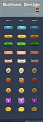 Fantasy Game Button Maker by Vectricity Designs, available now to help you build amazing buttons ...