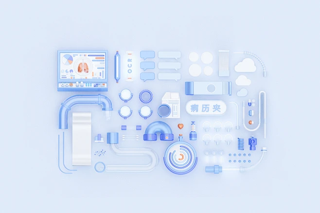 Launch Screens Design : MedClip & E-Pocket are mobile apps built for ...