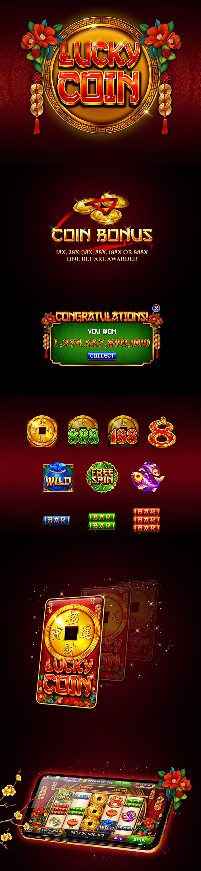 Slot game art