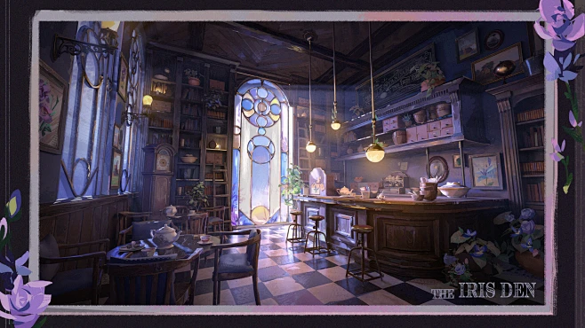 The Iris Den-花瓣网