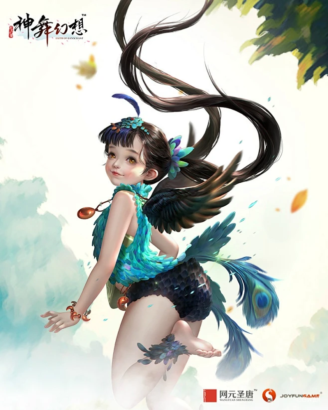 CGwall游戏原画网站_萝莉美宣-花瓣网