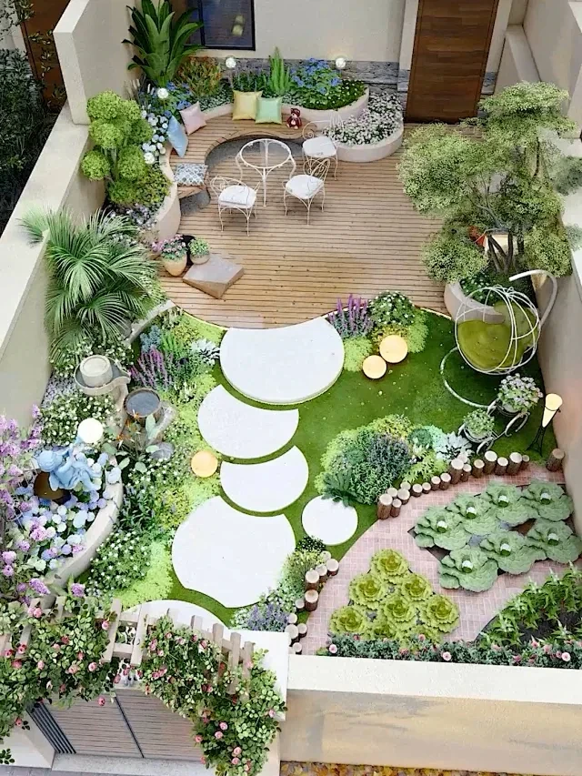 田园风格庭院 - 小红书搜索-花瓣网