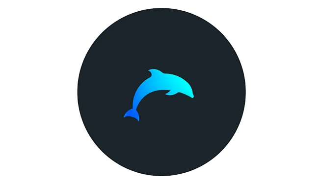 dolphin icon // 作者：Andriy Yurchenko //-花瓣网