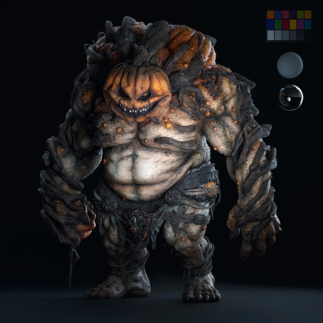 The Pumpkin Menace - Studio Breakdown-花瓣网