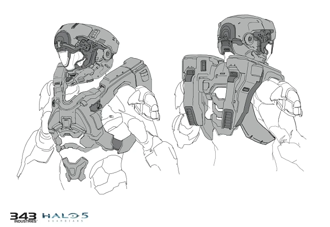 Argonaut MP armor for Halo 5 Guardians, Sam Brown : Argonaut MP armor ...