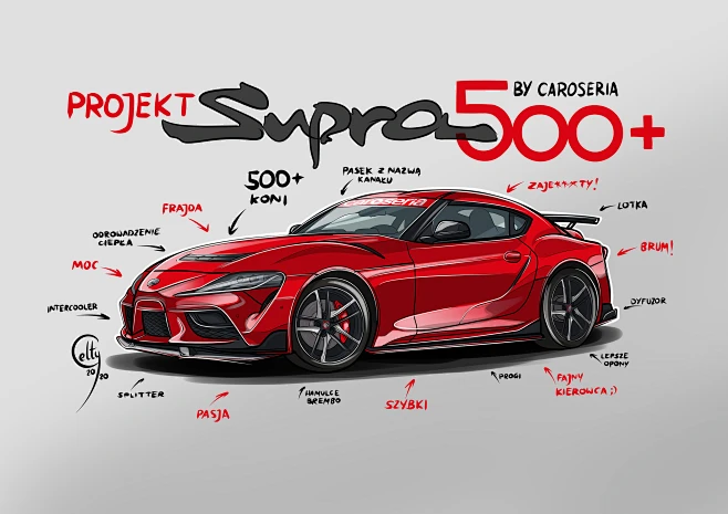 Supra 500+ Caroseria-花瓣网