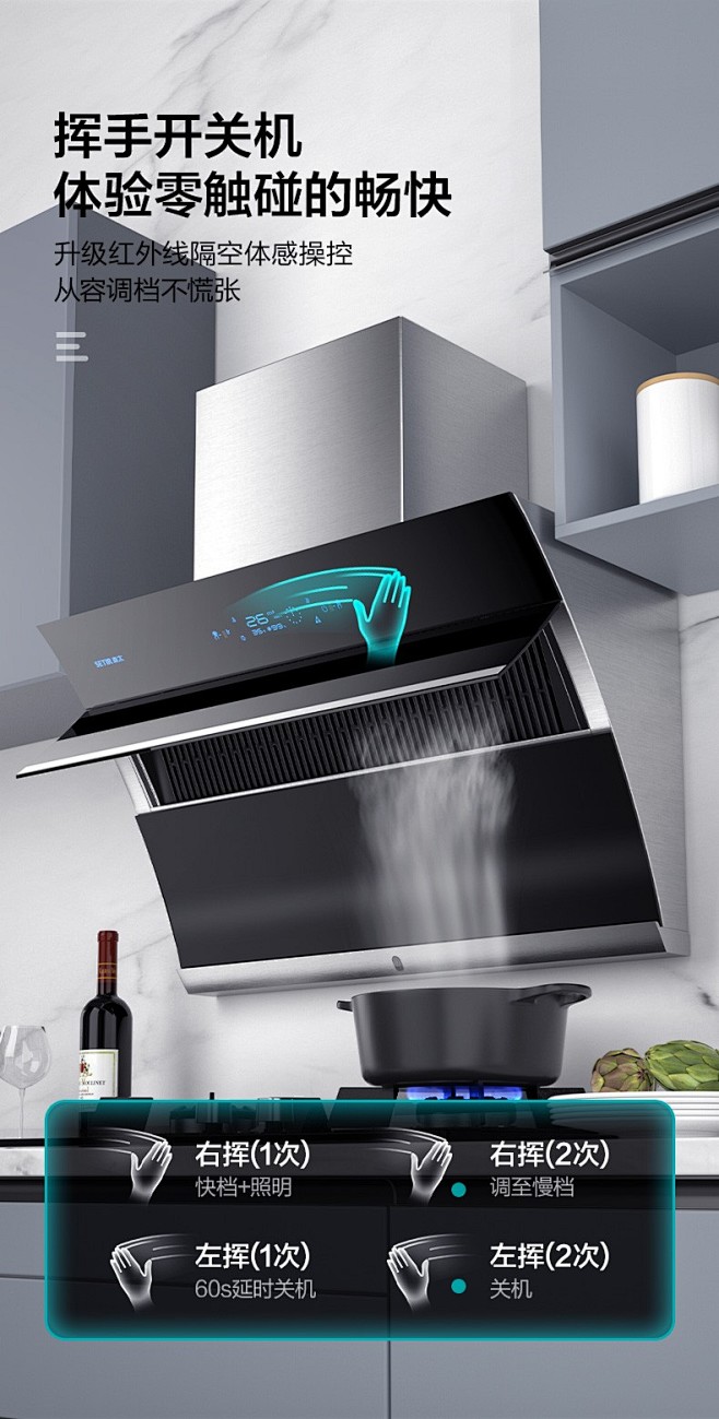 【森太（SETIR）CXW- 368-B16QDL】森太（SETIR）B16QDL抽油烟机双电机自动清洗脱排吸油烟机侧吸抽烟机大吸力 26立方 ...