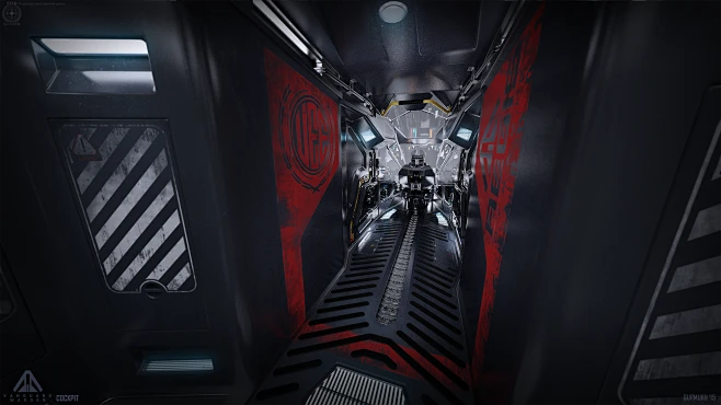 VANGUARD WARDEN - STAR CITIZEN : Vanguard Warden interior concept art ...